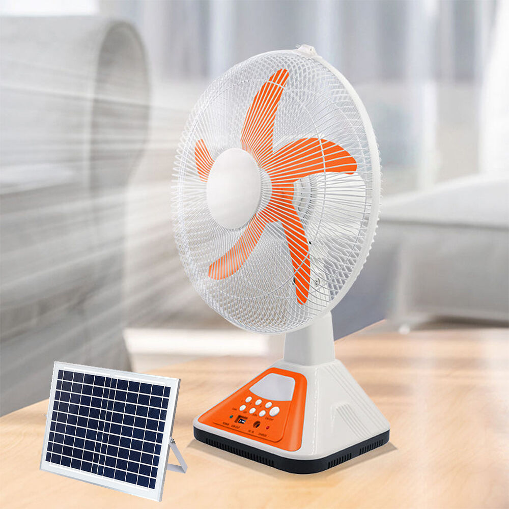 Buy Wholesale China Solar Rechargeable Table Fan Multi-function Battery ...