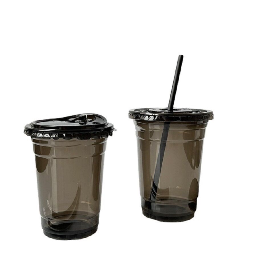 Buy Wholesale China Black Plastic Cups , Cold Party Drinking Cups ...
