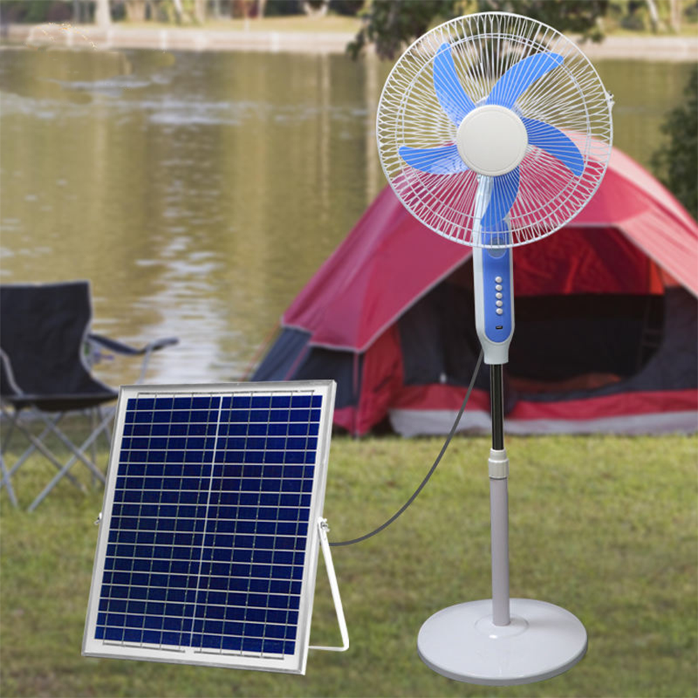 Buy Wholesale China 10 Hours Running Dc Solar Powered Fan Rechargeable ...