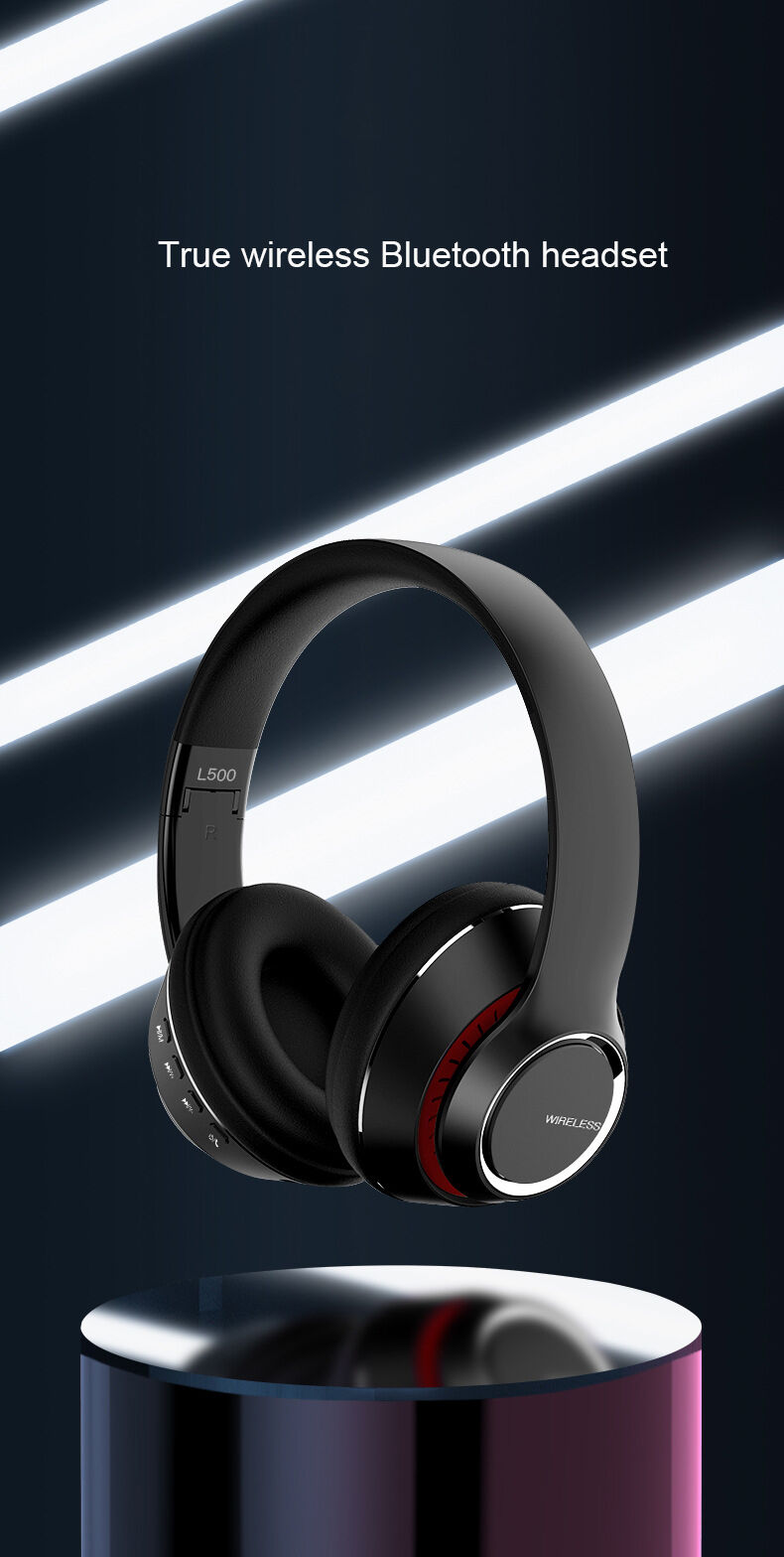 Buy Wholesale China L500 Bt5.0 Wireless Earphone Foldable Over Ear ...