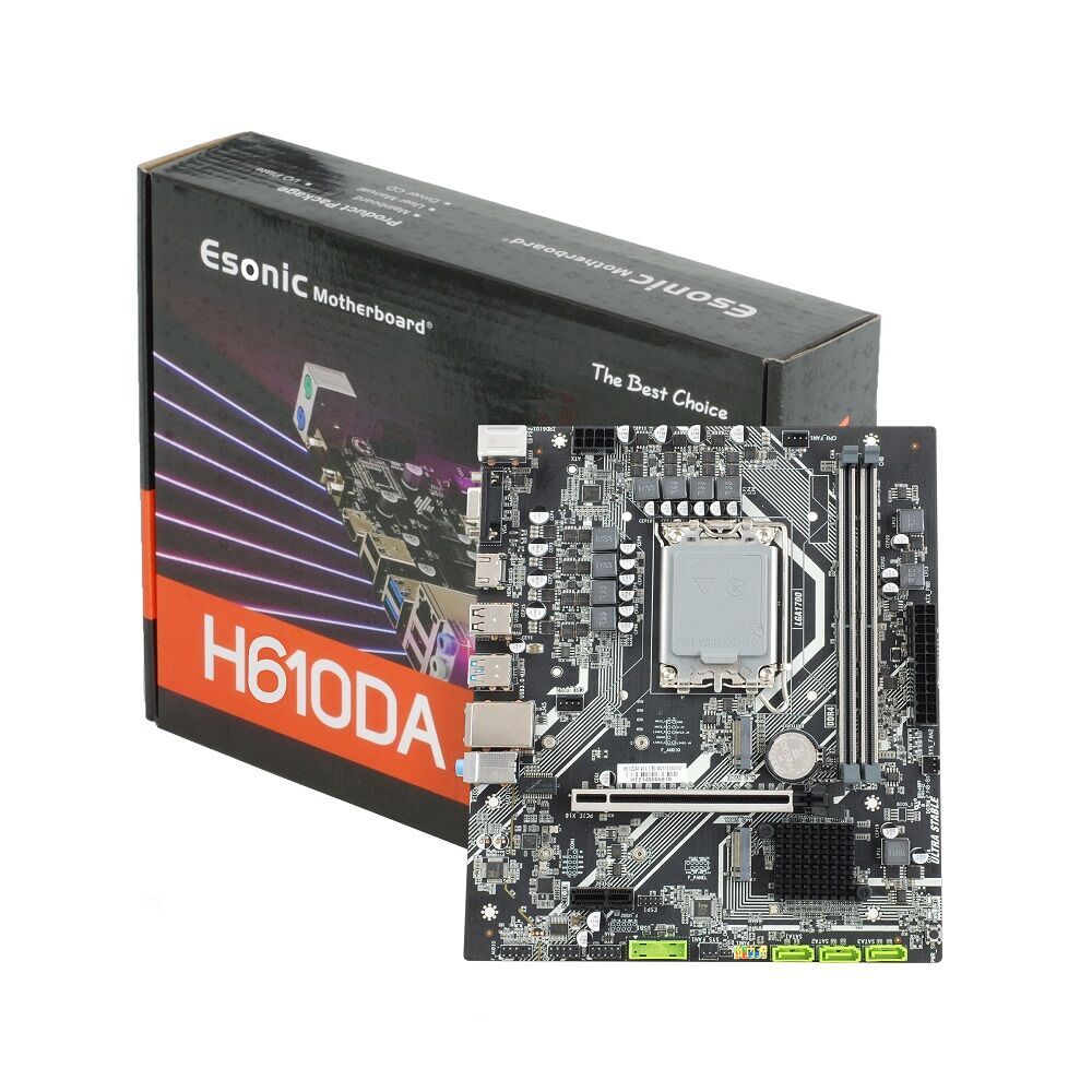Buy Wholesale China Direct Factory H610 Esonic Computer Motherboard ...