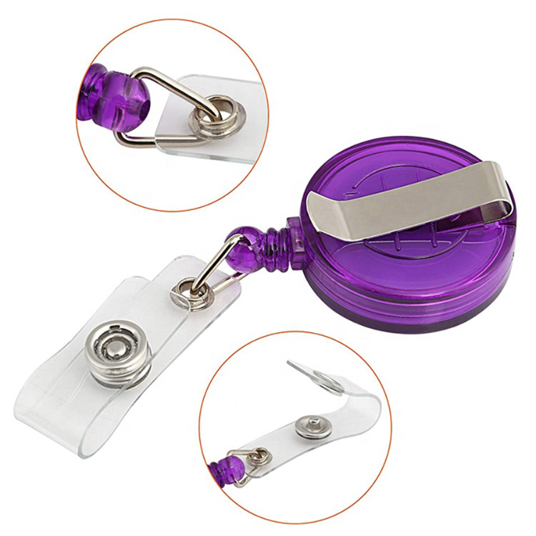 Buy Wholesale China Decorative Retractable Clip Id Card Working Badge ...
