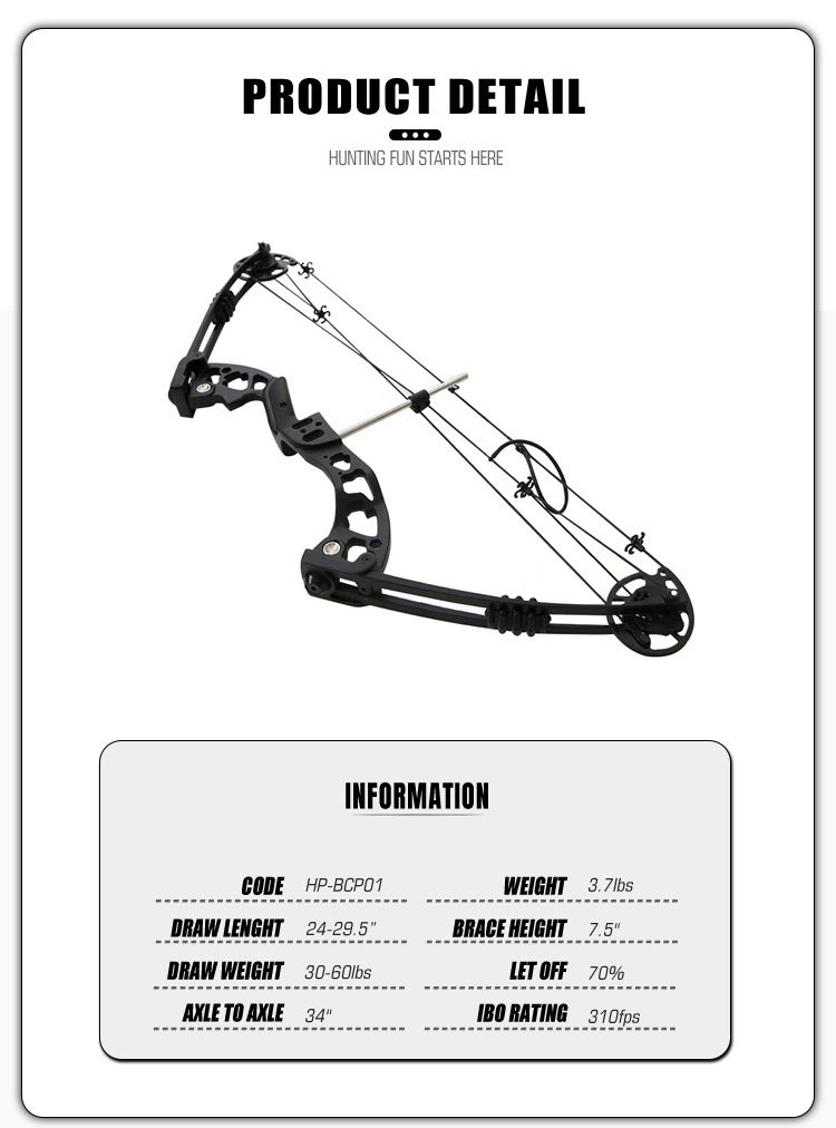 Hitop Wholesale 30-60lbs Af-archery Compound Bow Set Dual Compound Bow ...