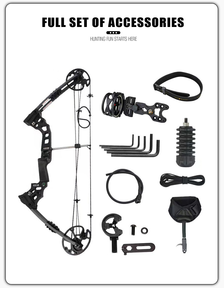 Hitop Wholesale 30-60lbs Af-archery Compound Bow Set Dual Compound Bow ...