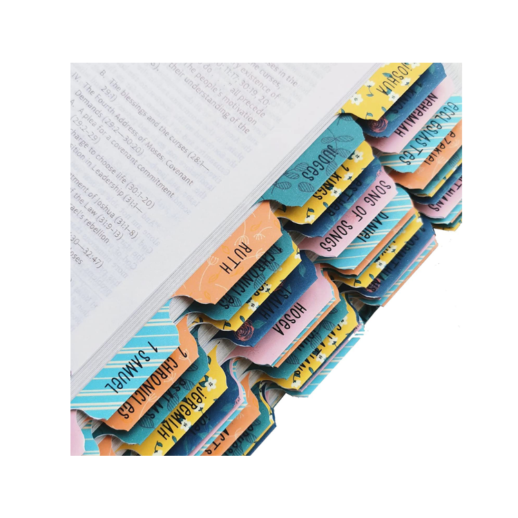 Buy Standard Quality China Wholesale Bible Index Book Tabs Laminated ...