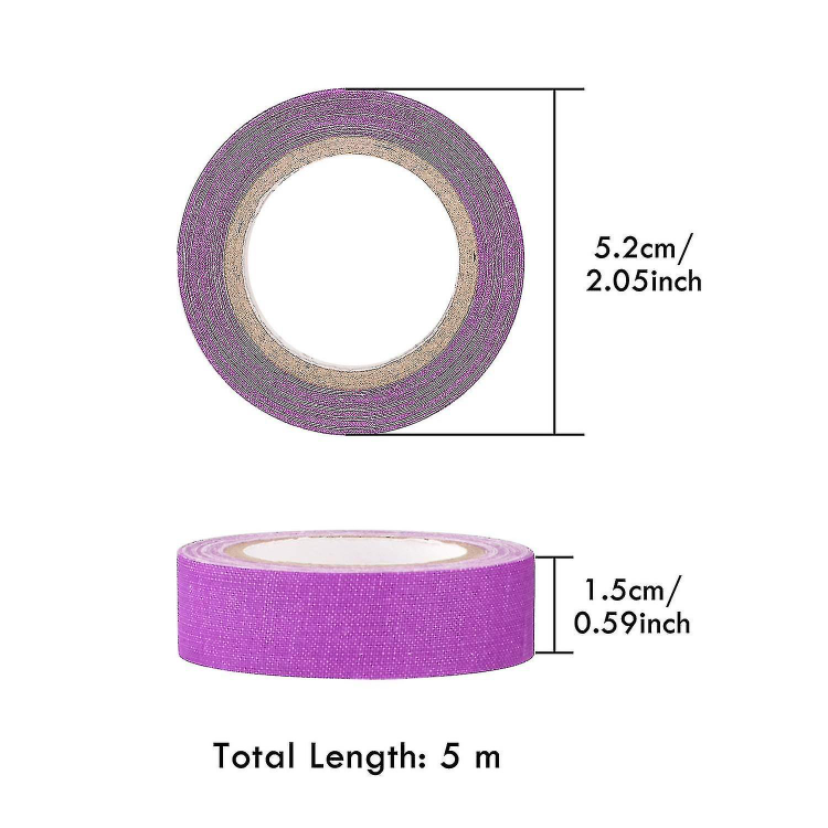 Bondller Uv Blacklight Reactive 0.6in X 16ft- Fluorescent Cloth Tape ...