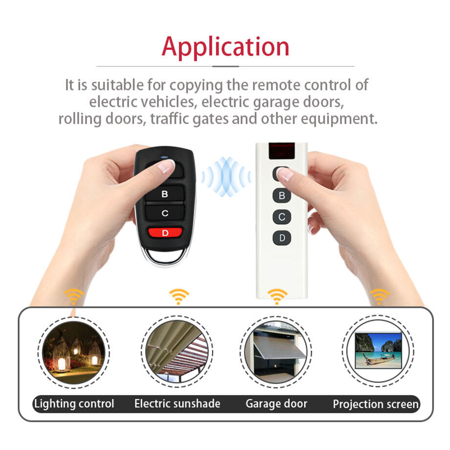 Buy Wholesale China 3v Multi Frequency 315 433 418 430mhz Lamp Garage Door Gate Lighting ...