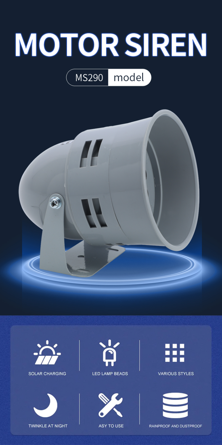 Buy Wholesale China Alarm High-decibel Speaker 220v Ms-290 Car Alarms ...