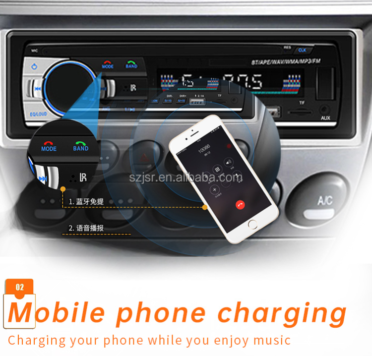 Single Din Stereo Radio Car Amplifier 4 Channel Car Amplifier Audio 12v ...