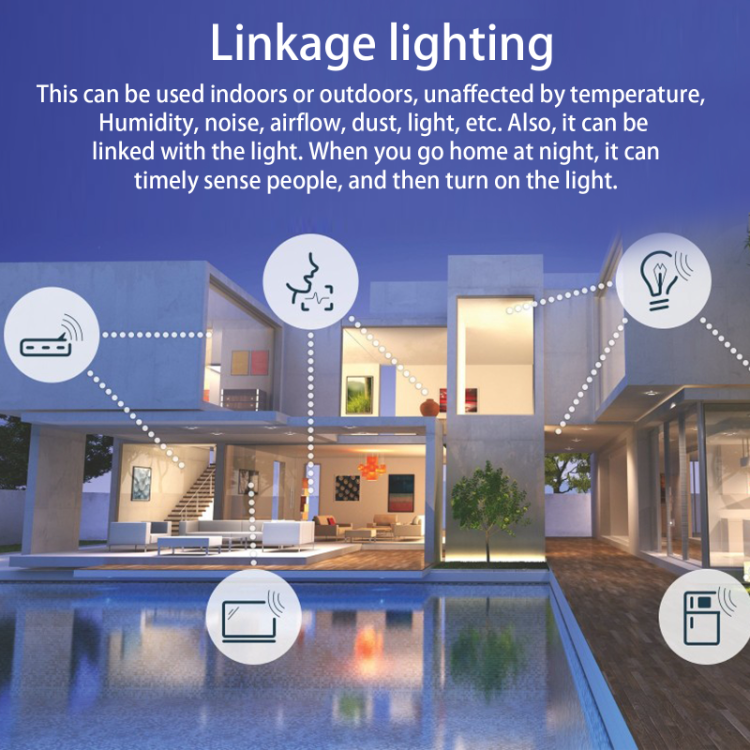 60g Radar Zigbee Radar Human Presence With Falls Detection ,ceiling ...