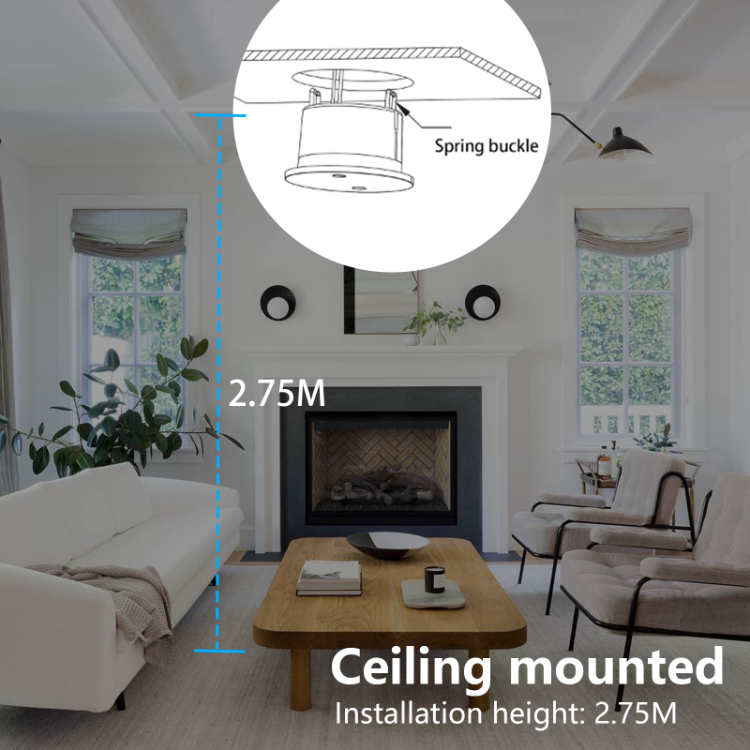 60g Radar Zigbee Radar Human Presence With Falls Detection ,ceiling ...