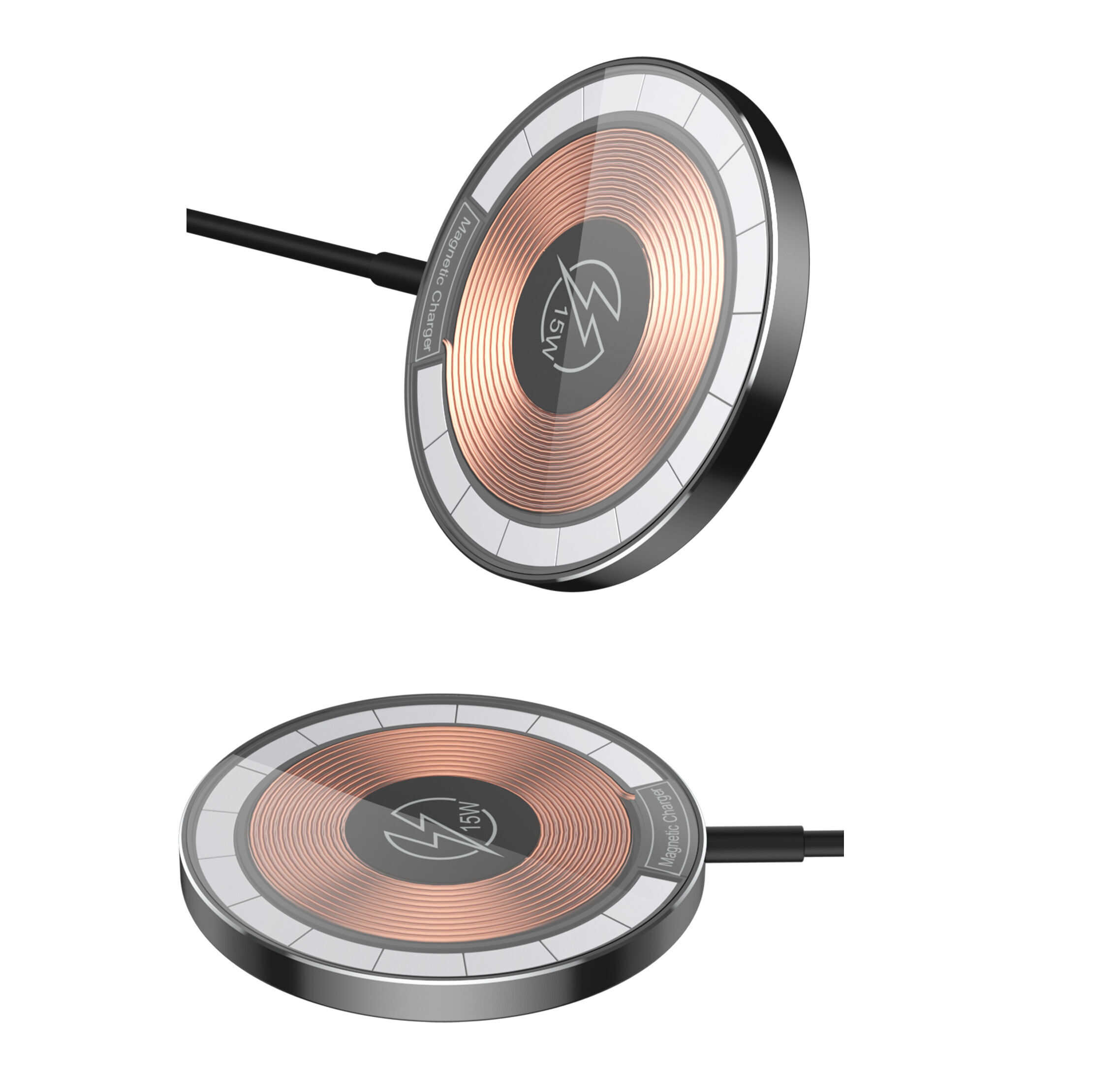 Buy Wholesale China Usb3.0 Type-c Magnetic Wireless Charger Qi 15w Fast ...