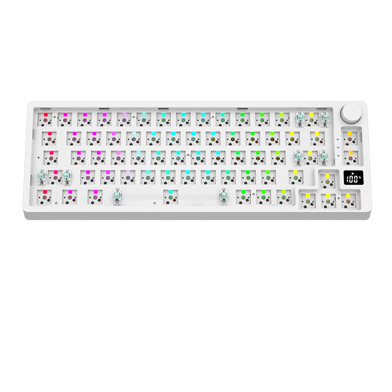 Buy Wholesale China Gk-866w-3 Newly-designed 66-key Wireless2.4ghz ...