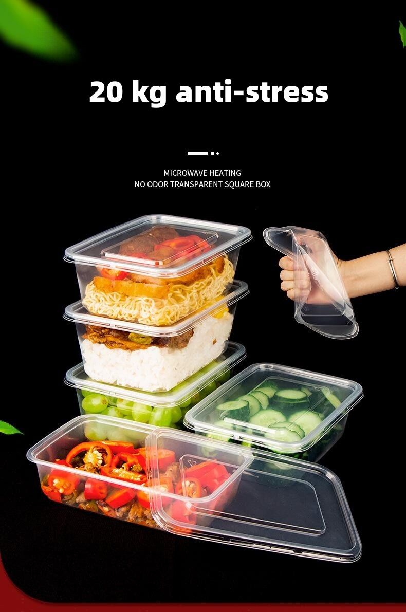 Buy Wholesale China 1000ml Large Capacity Take Out Meal Disposable Food ...