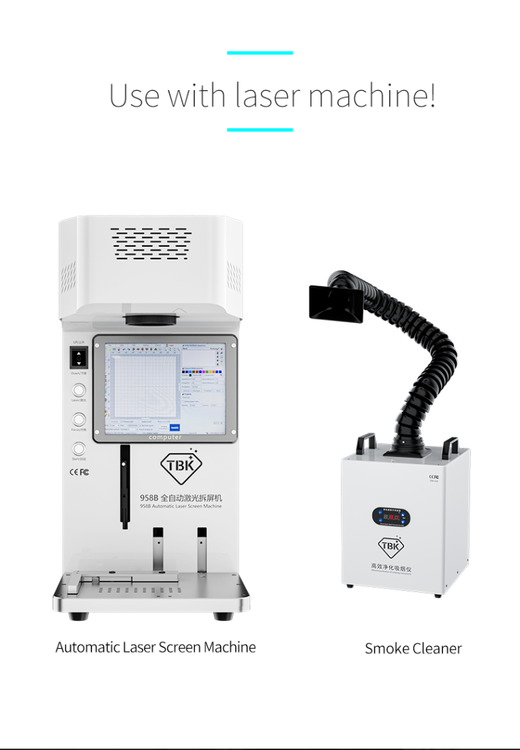 Buy Wholesale China Tbk 618 Laser Dust Smoke Purifier Cleaner Fume ...