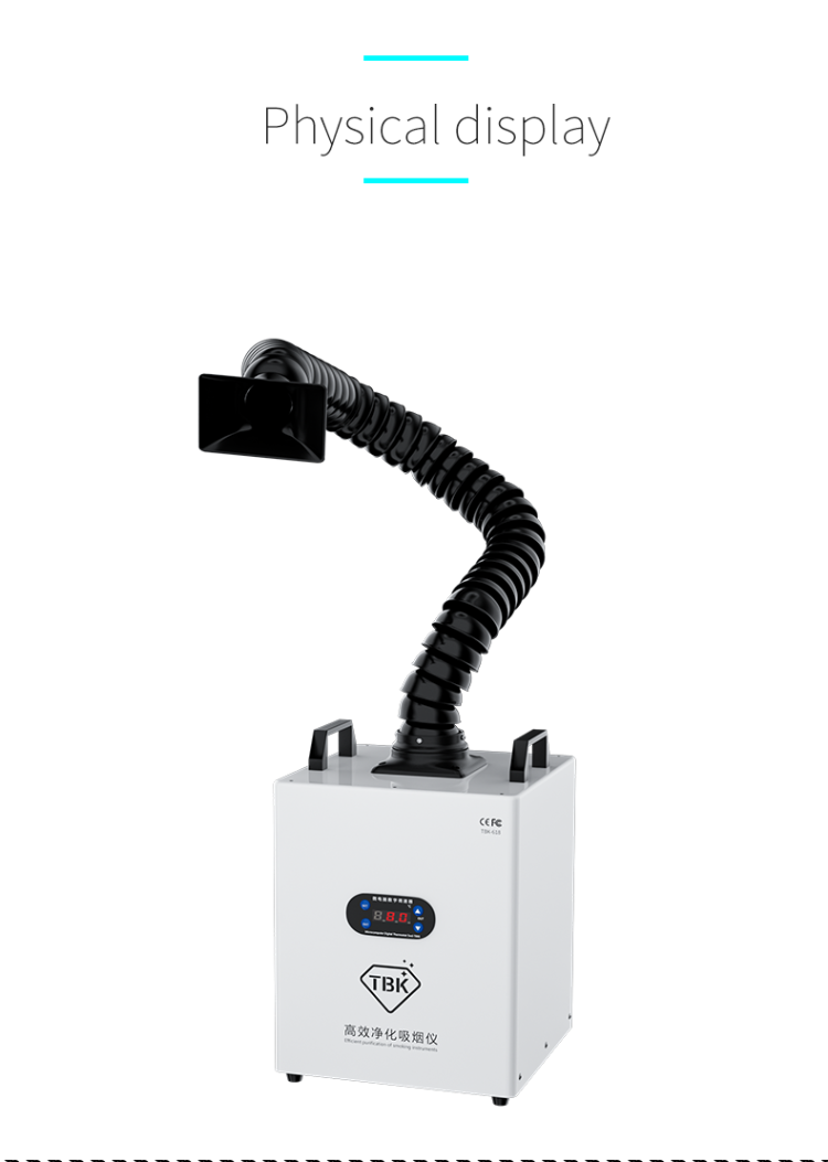 Buy Wholesale China Tbk 618 Laser Dust Smoke Purifier Cleaner Fume ...