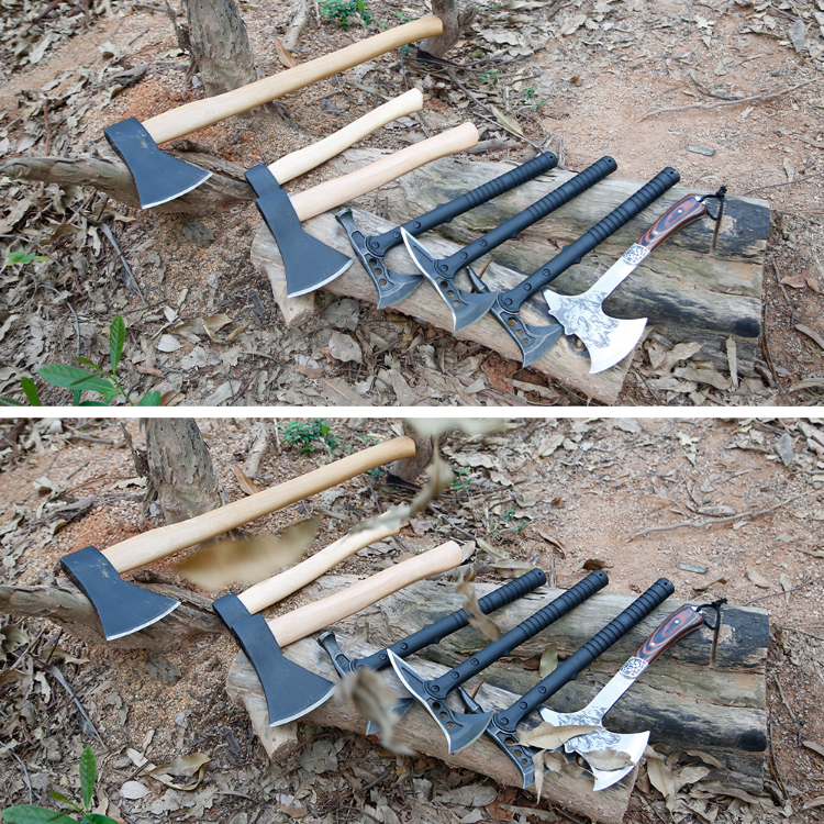 Ax900b Cold Steel All Purpose Axe Hickory Handle Heavy Duty Felling Axe ...