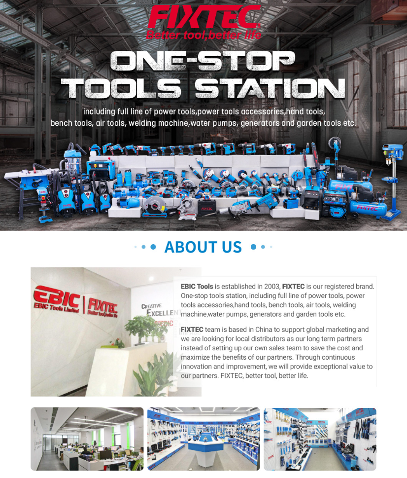 Fixtec Handheld 12v Drill Machine Cordless Drill Electrical Tool Set ...