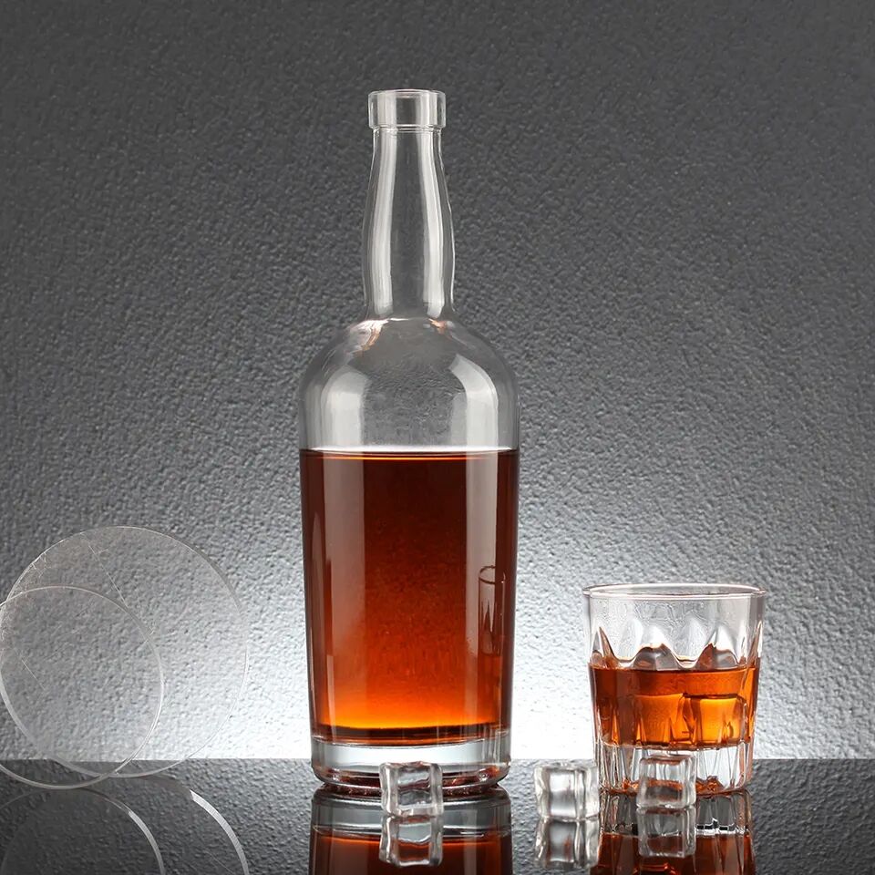Buy Wholesale China Premium Empty Cylinder Spirit Glass 750ml Whisky ...