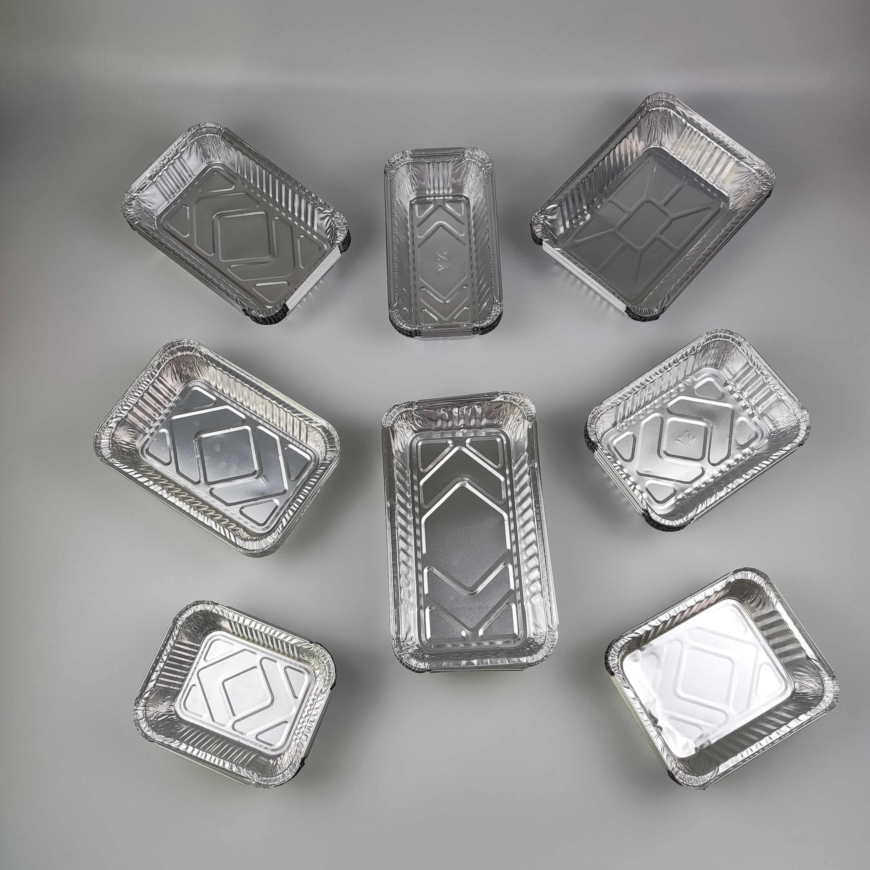 Buy Wholesale China 450 Ml Aluminium Foil Takeaway Food Packaging ...