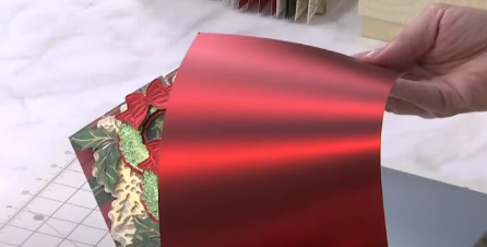 Metallic Scrapbook Paper Foil Mirror Cardstock Slimline Matte Foil ...
