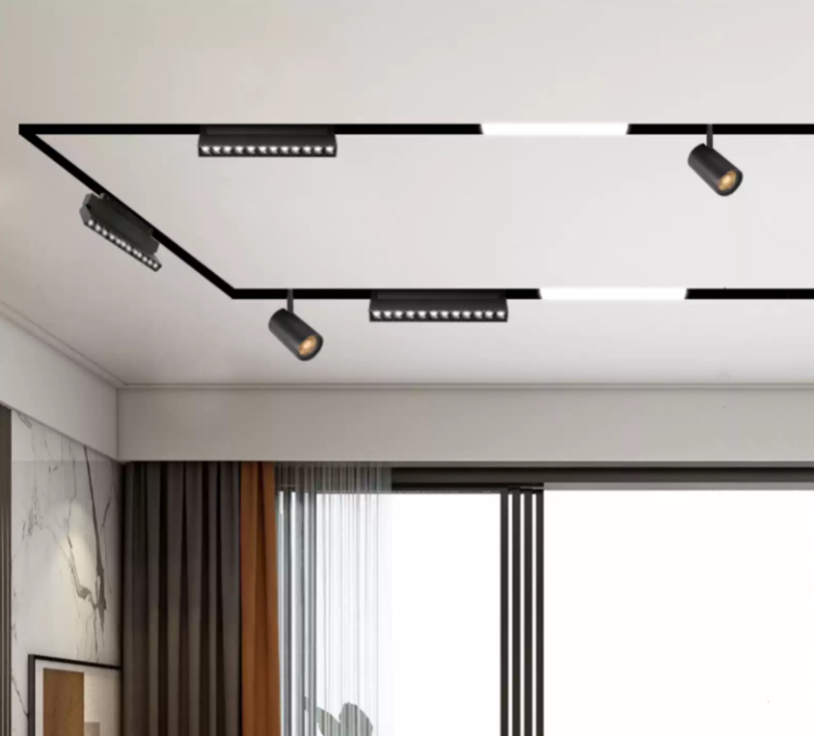 Newest Slim Magnet Rail Lighting System Surface Mounted Linear ...