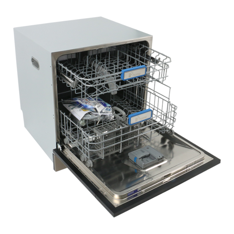 Integrated Sink Home Dishwasher Machine 10 Sets Auto Open Home ...