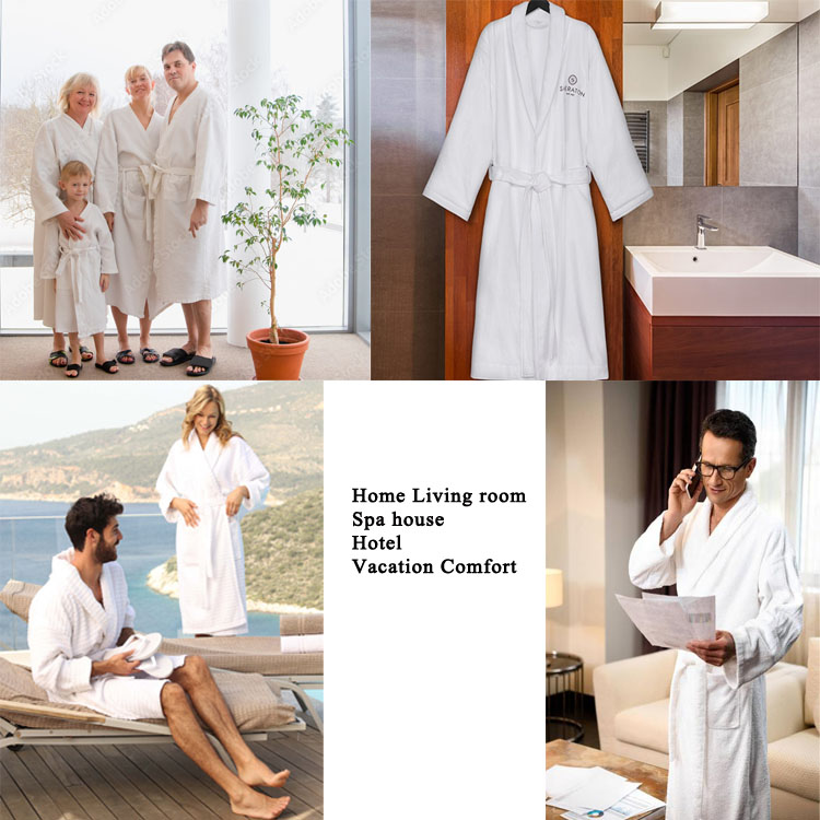 Buy Wholesale China Wholesale Cotton Velour Bathrobe Custom Velvet 5 ...