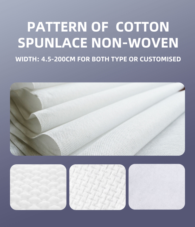 Buy Wholesale China Direct Selling 100% Cotton Nonwoven Spunlace Fabric ...