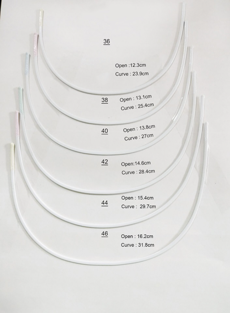 Nylon Coated Bra Wire Swimwear Underwirepopular - China Wholesale ...