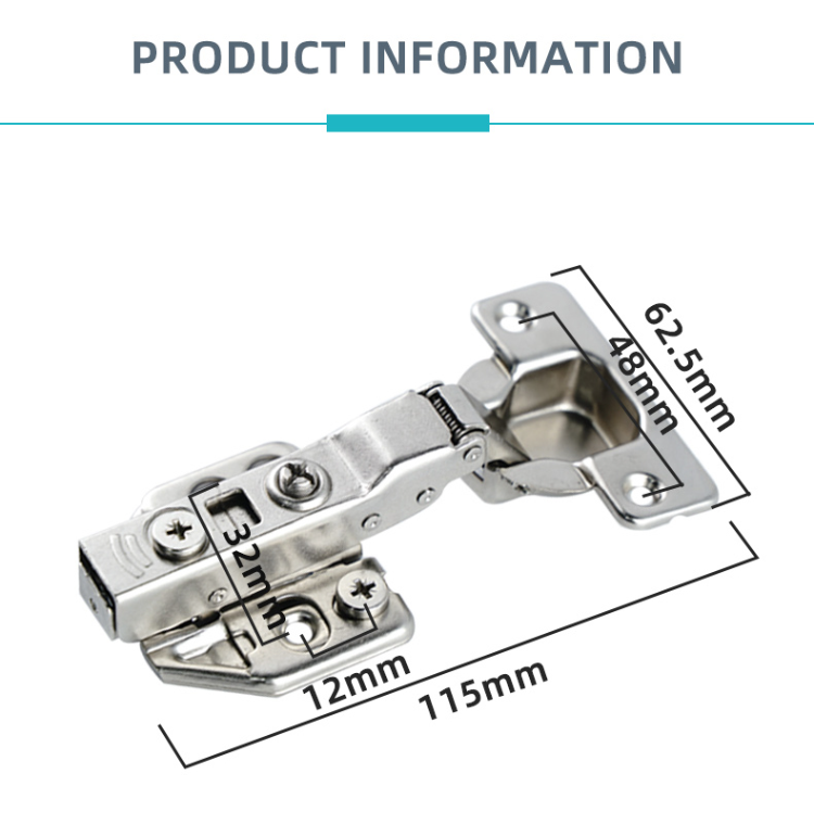 Hot Sale 3d Adjustable 95 Degree Hidden Heavy Duty Hinges Slow ...