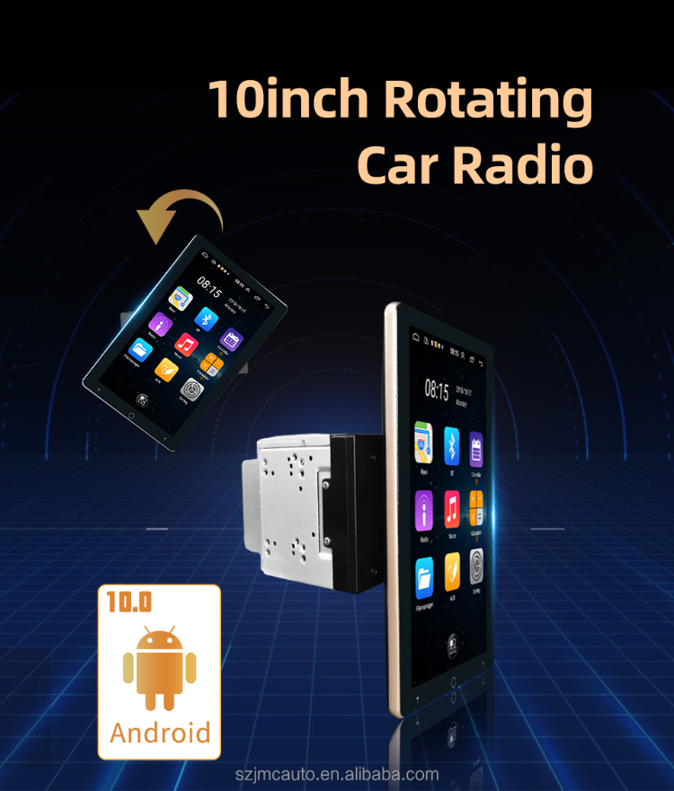 Buy China Wholesale Touch Screen Auto Rotatable 360 Degrees Car Stereo ...