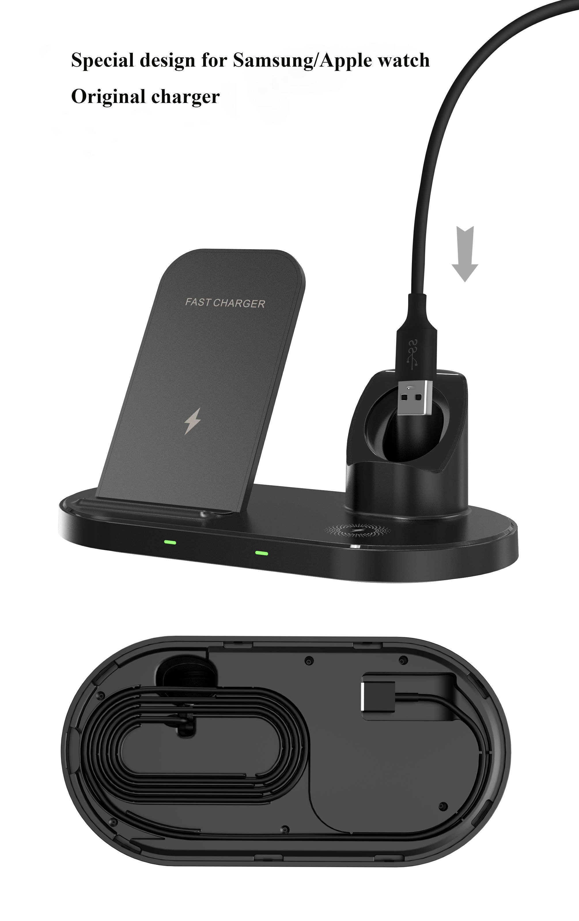 Customized Factory 15w Fast Charge Universal Multifunction Charger ...