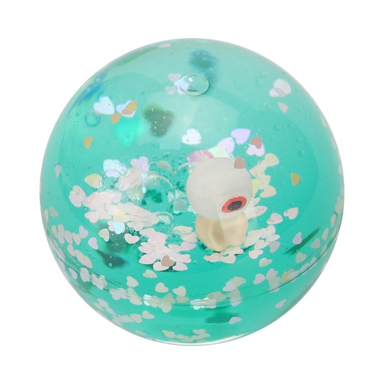 60mm/6cm Tpu Aqua Aquarium Promotion Gifts Liquid Rainbow Glitter ...