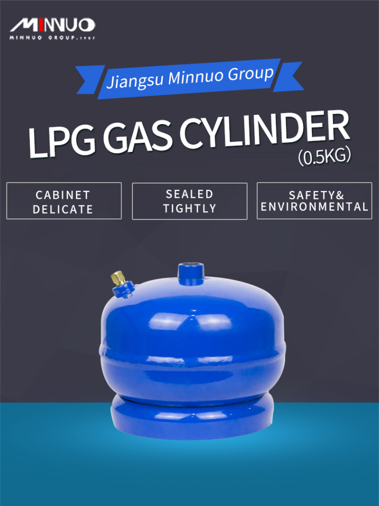 0.5kg Lpg Gas Cylinder/tank/bottle For Camping - Buy China Wholesale ...