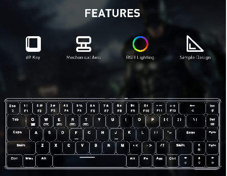 Bulk Buy China Wholesale G29 2.4g Wireless Ergonomic Backlit Mechanical ...