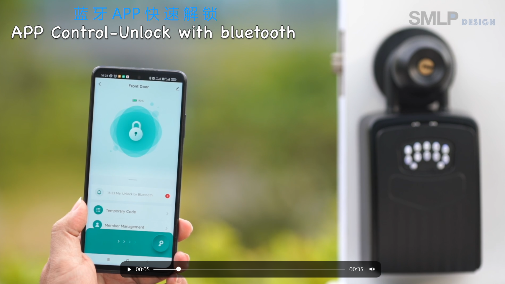 Factory Direct High Quality China Wholesale Tuya Smart Bluetooth Lock ...