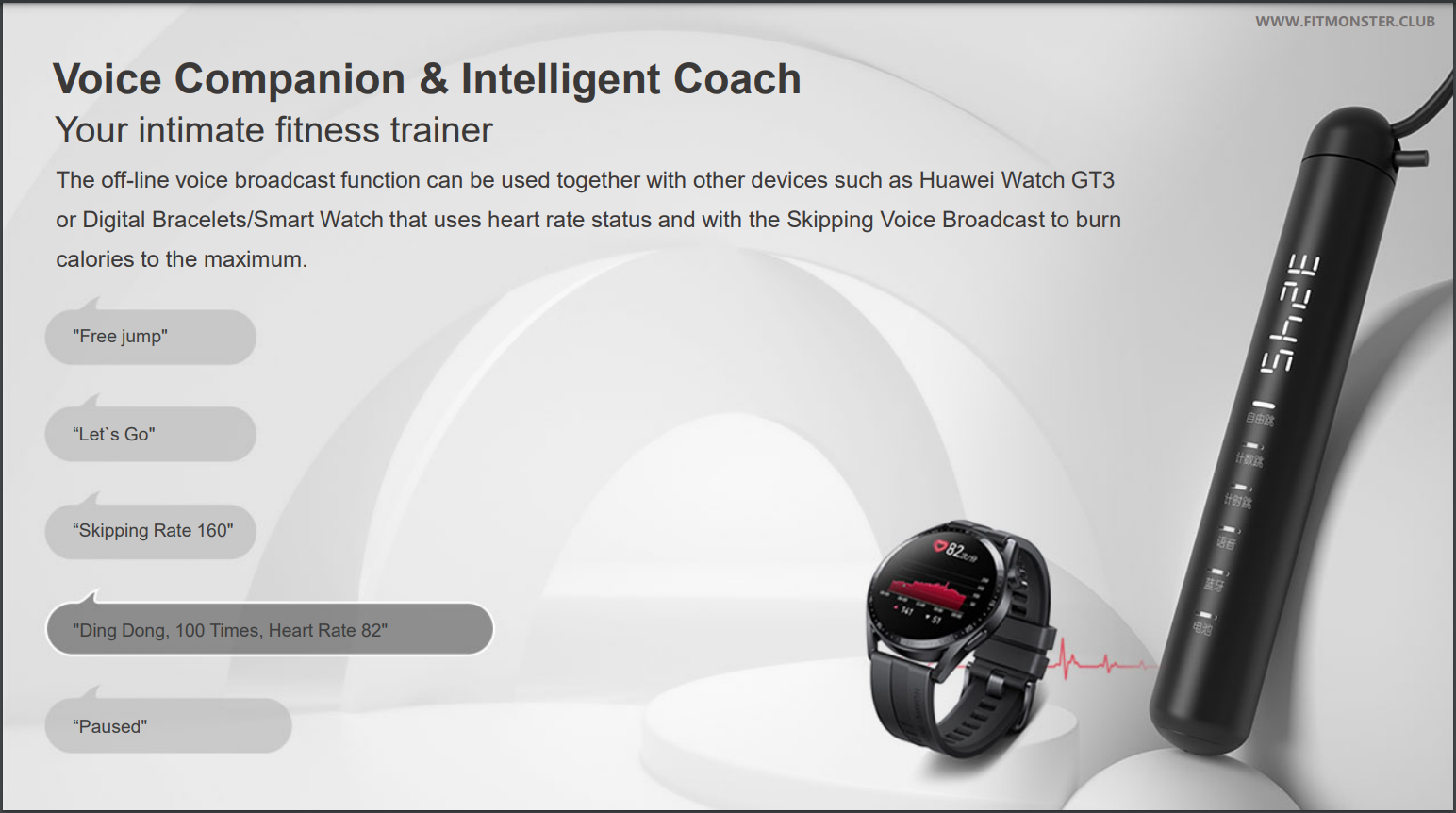 Buy Wholesale China Smart Jump Rope With Fitness App Data Analysis ...
