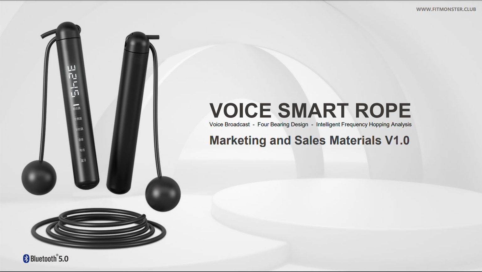 Buy Wholesale China Smart Bluetooth Jump Rope With Fitness App Data ...