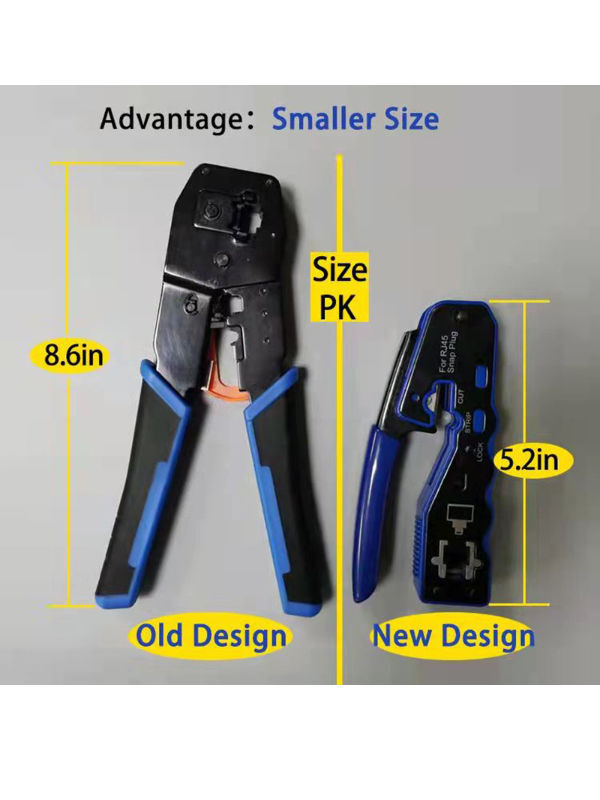 Wholesale Rj45 Cat5e Cat6 Connector Pass Through Crimping Tools For ...