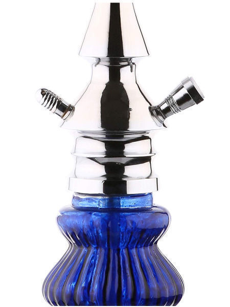 Buy Wholesale India Metier 21 Inch Tall Glass Smoking Hookah With Metal ...