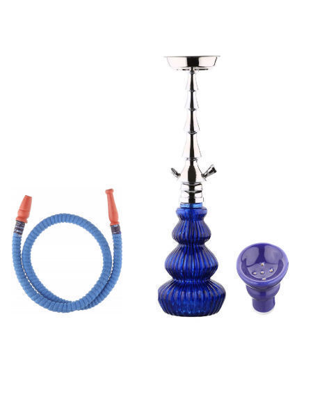 Buy Wholesale India Metier 21 Inch Tall Glass Smoking Hookah With Metal ...
