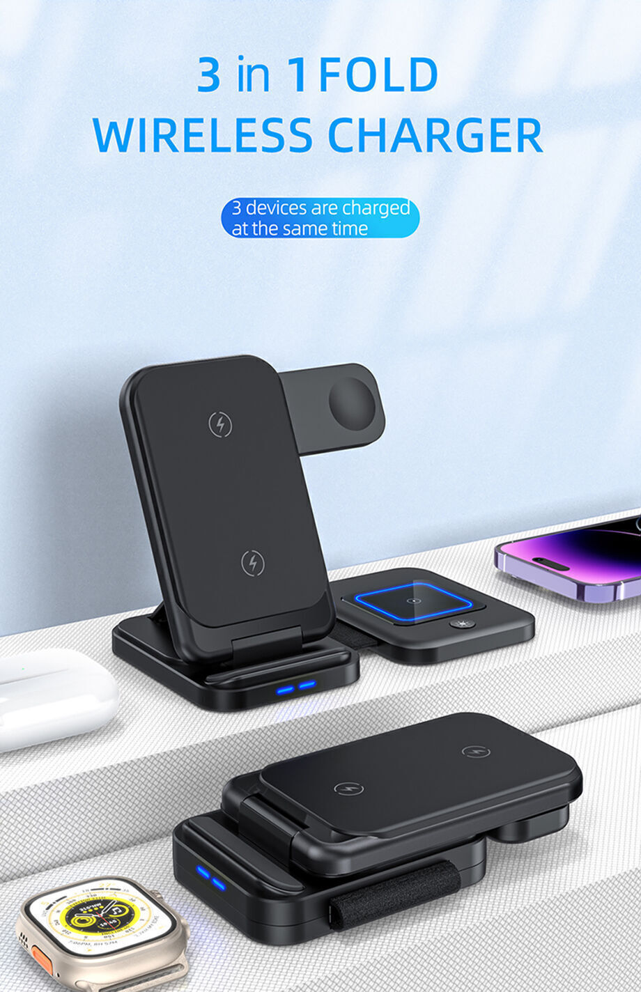 Wholesale Type C Usb 3.0 15w Fast Charge Foldable Multifunction ...