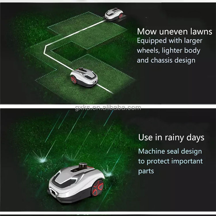 Garden Multifunctional Cordless Lawnmowers Robot Grass Cutter Machine ...