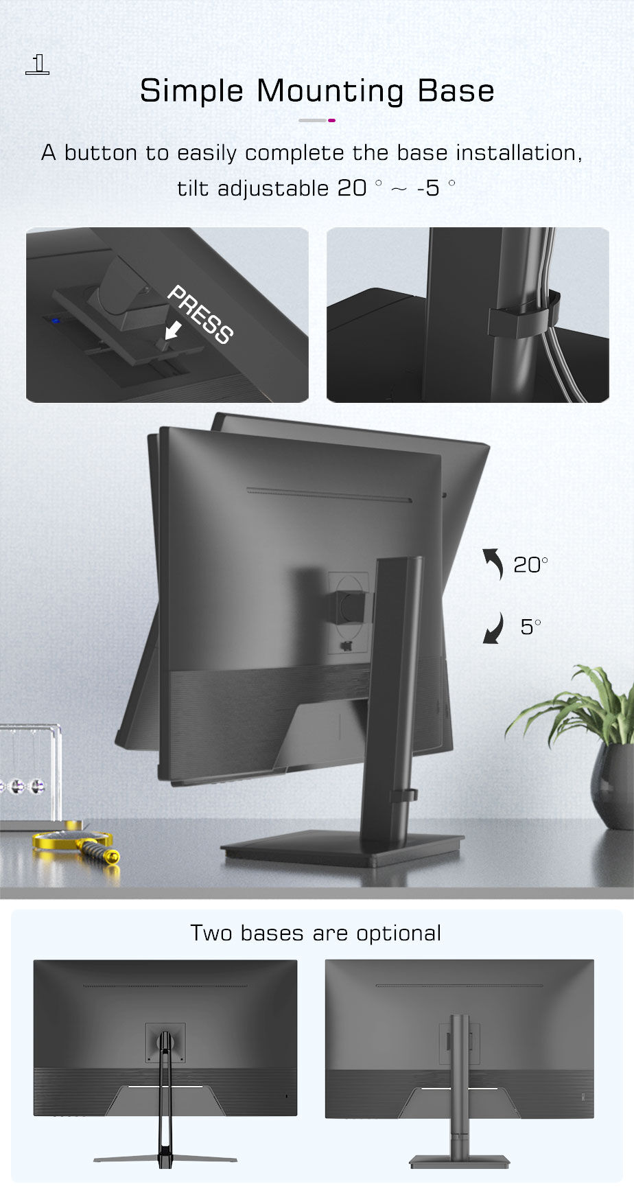 Buy Wholesale China Factory Wholesale 1960*1080 With 75hz Fhd Desktop ...