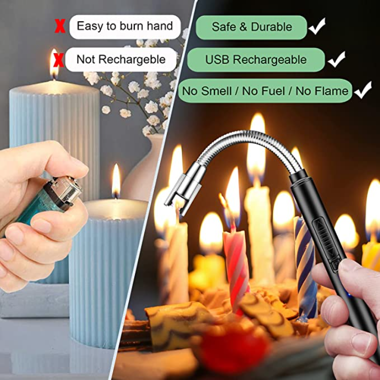 Wholesale 2 In 1 Usb Charged Coil Ignition Lighter Refillable Gas ...