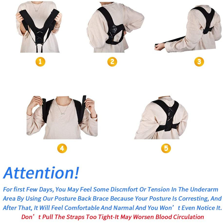 Wholesale Upper Back Support Correction Band Clavicle Support Back ...