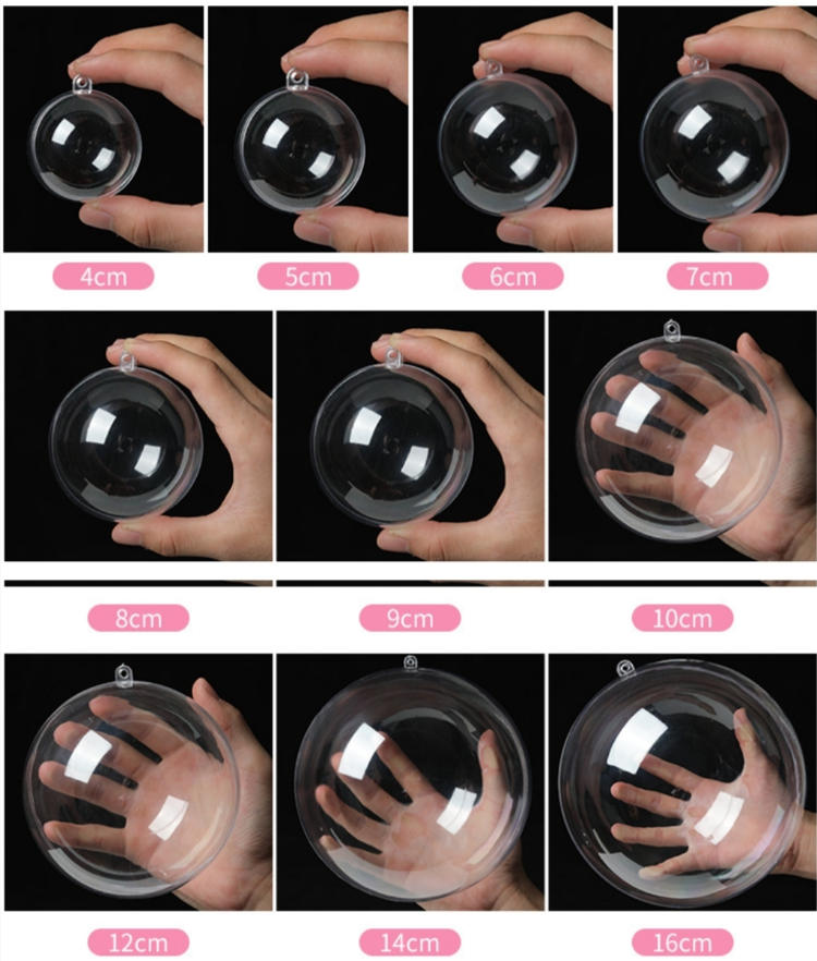 Cheap 4cm 6cm 8cm 9cm 10cm 12cm 13cm 14cm 16cm 20cm Round Christmas ...