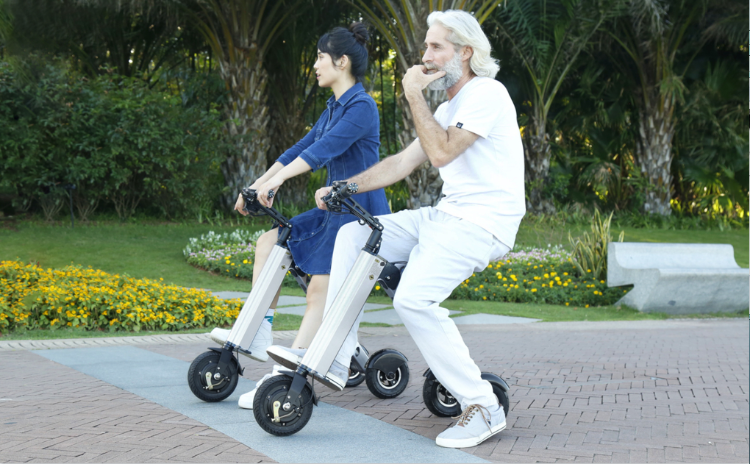 Topmate Es31 Foldable Electric Scooter Mini Tricycle, Electric Mobility ...