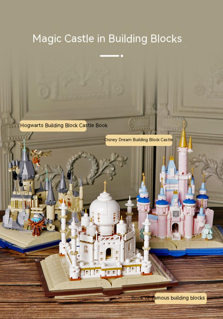 Buy Wholesale China Meiji 13010 Magic Castle Book Building Block Book ...